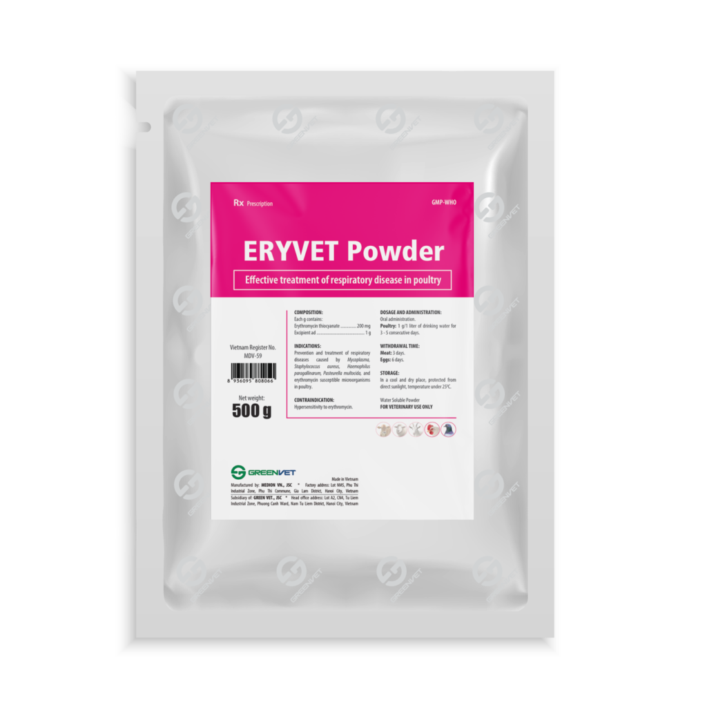 Eryvet powder - GreenVet
